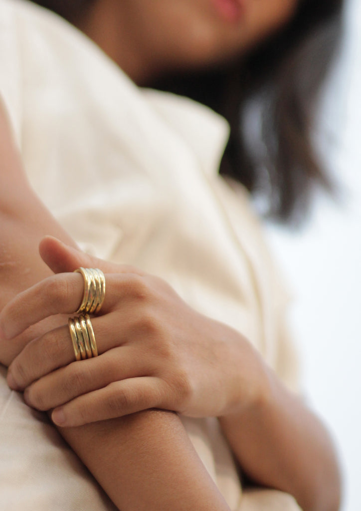 COIL RING GOLD – K I C H U